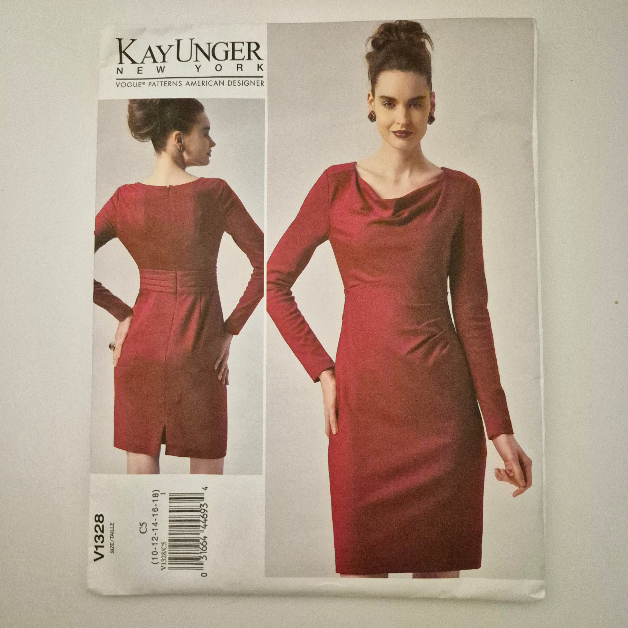 Vogue V1328, dress pattern, sizes 10 to 18 – AltFabrics